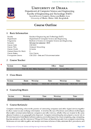 Data Communications and Networking by Behrouz Forouzan 5th Edition Solution Manual - 1 CHAPTER 1 ...