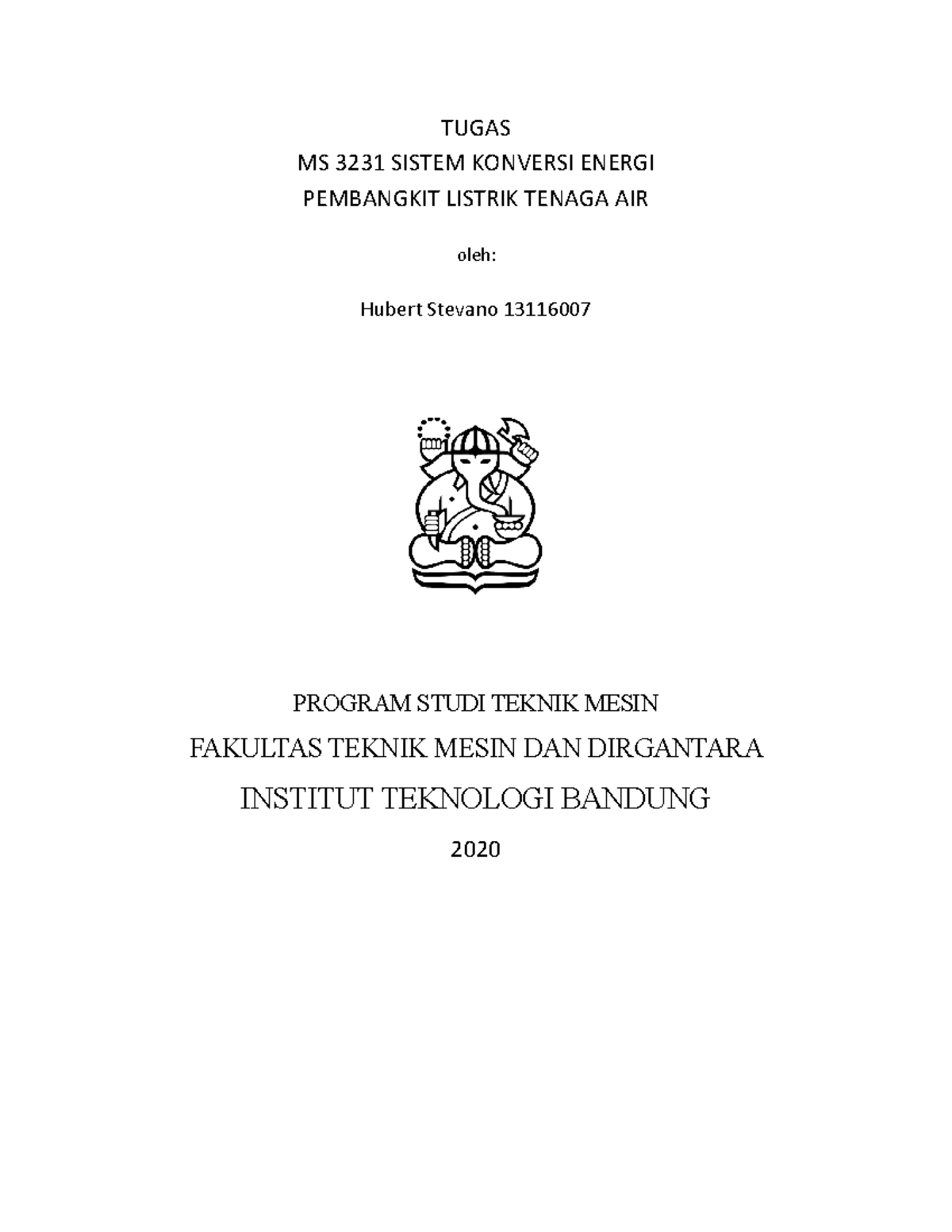 Pembangkit Listrik Tenaga Air - Warning: TT: undefined function: 32 ...