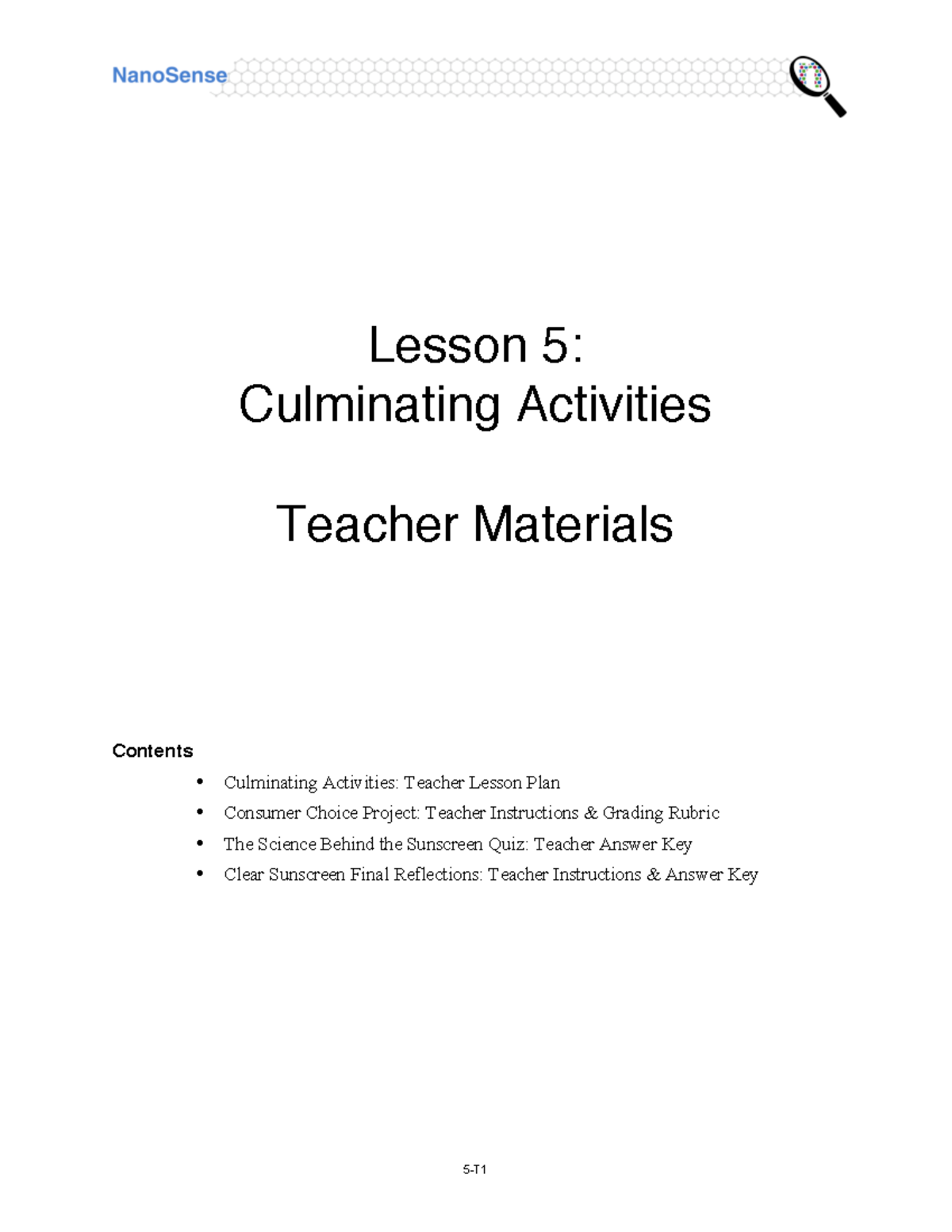 CS Lesson 5Teacher Guide to understand the community - Lesson 5 ...