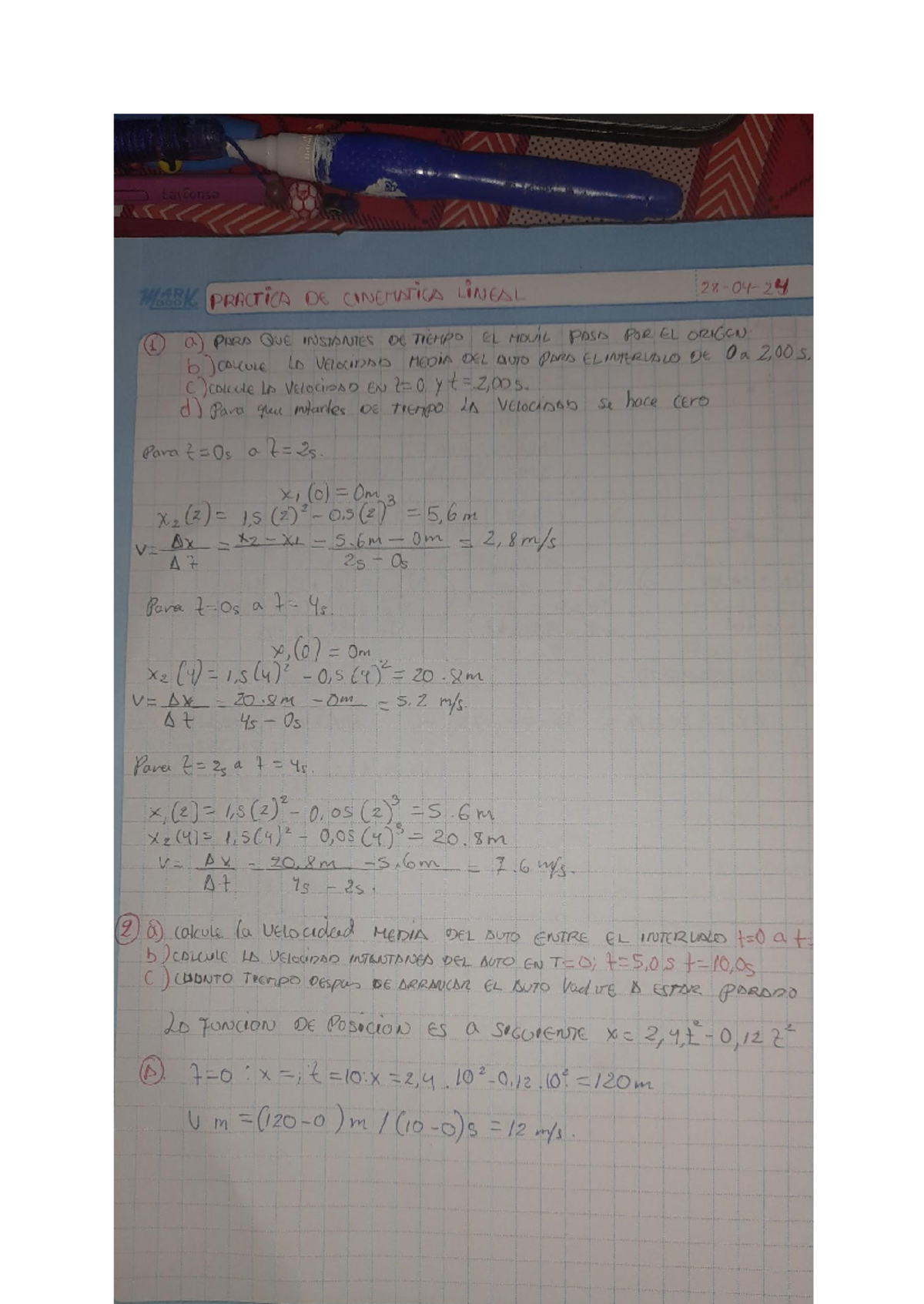 Practica - Fisica - Profe apruebame pues 😞 - Studocu