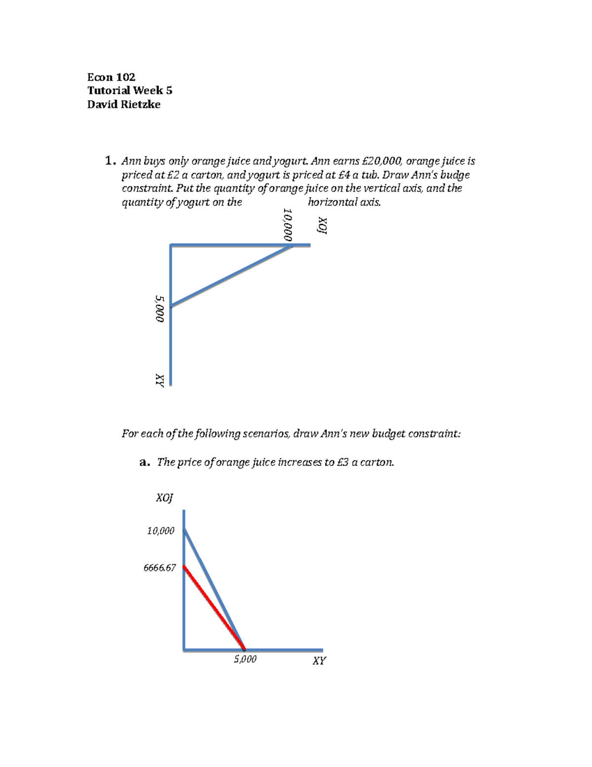 Econ 102 Tutorial Week 5 Solutions - Econ 102 Tutorial Week 5 David ...