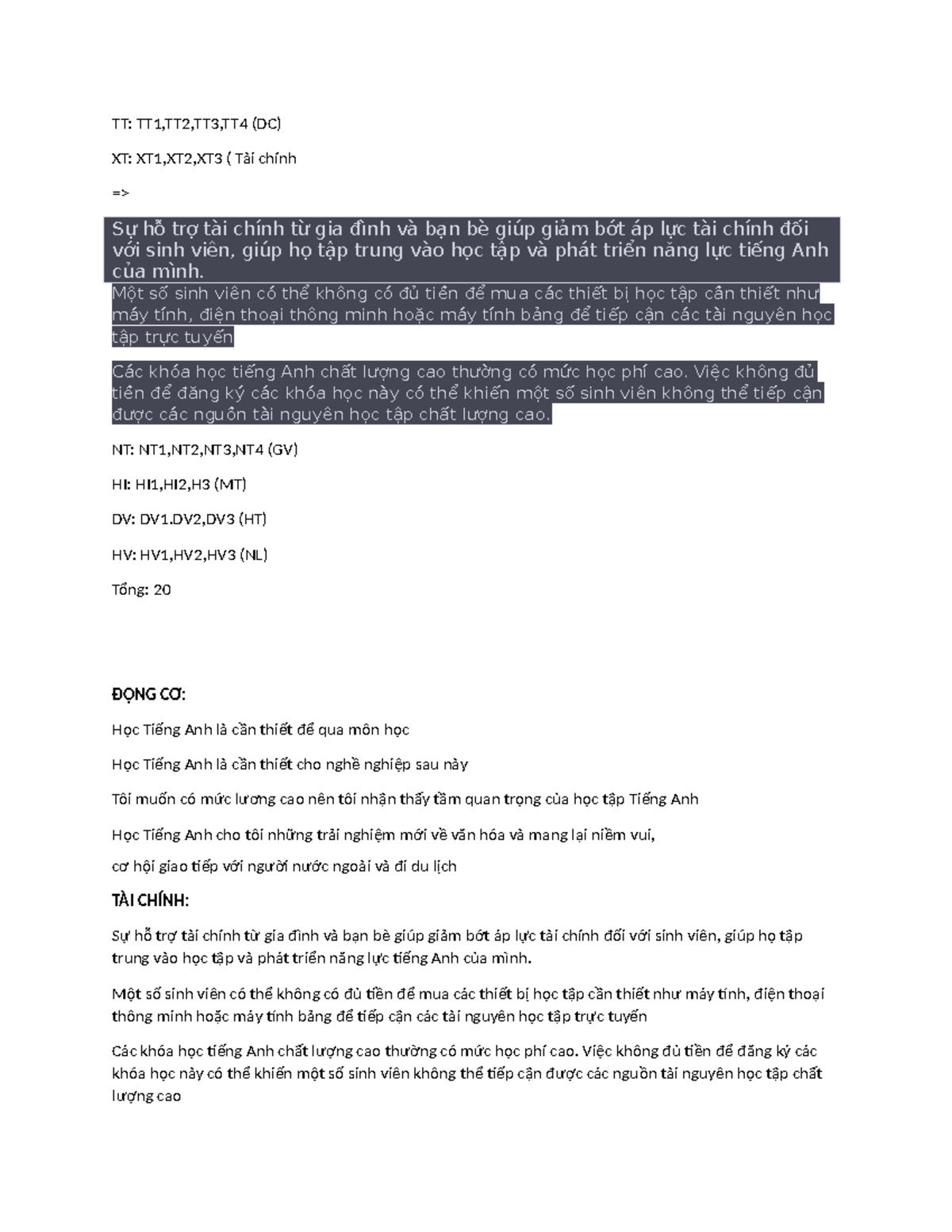 TT - gfdghfdsghsf - TT: TT1,TT2,TT3,TT4 (DC) XT: XT1,XT2,XT3 ( Tài chính => Sự hỗ trợ tài chính ...