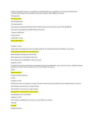 ITT exam questions 1 - ITT Exam prep - 1. Ciffa’s mission is to ...