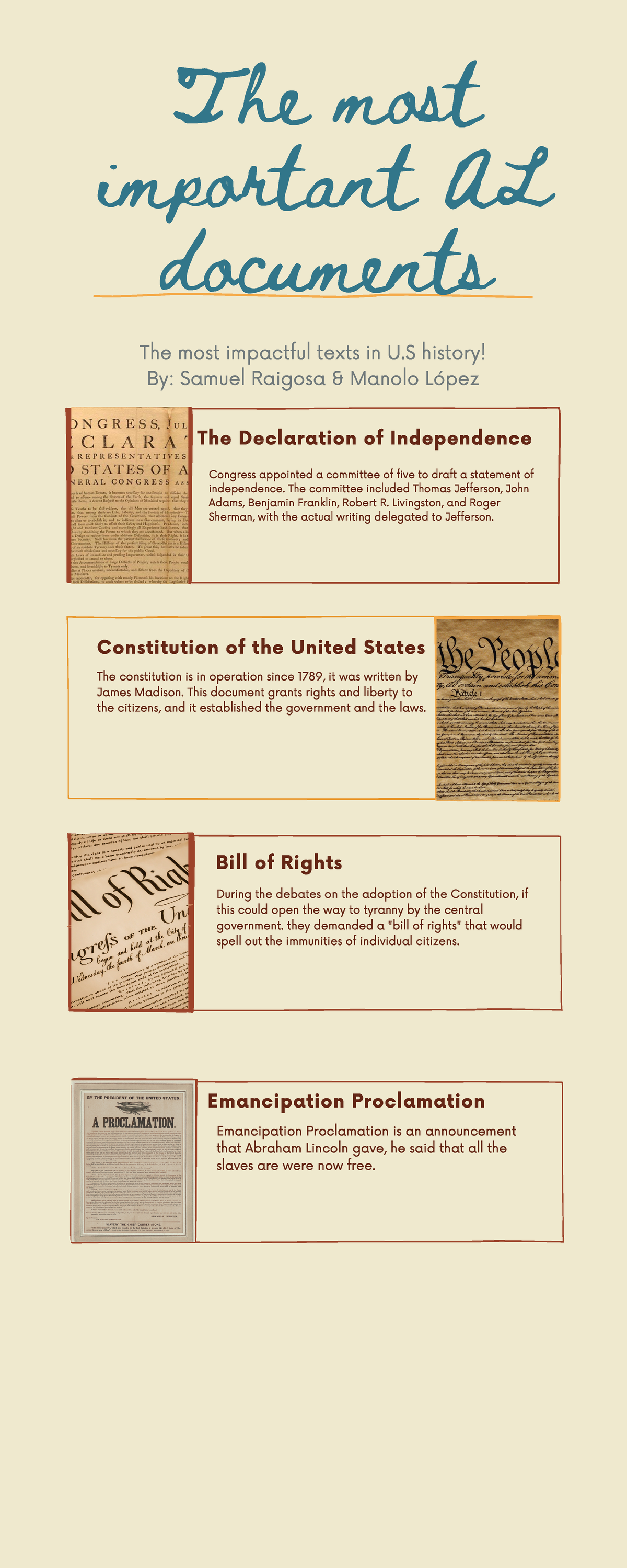 The most important AL documents - Inglés II - USAC - Studocu