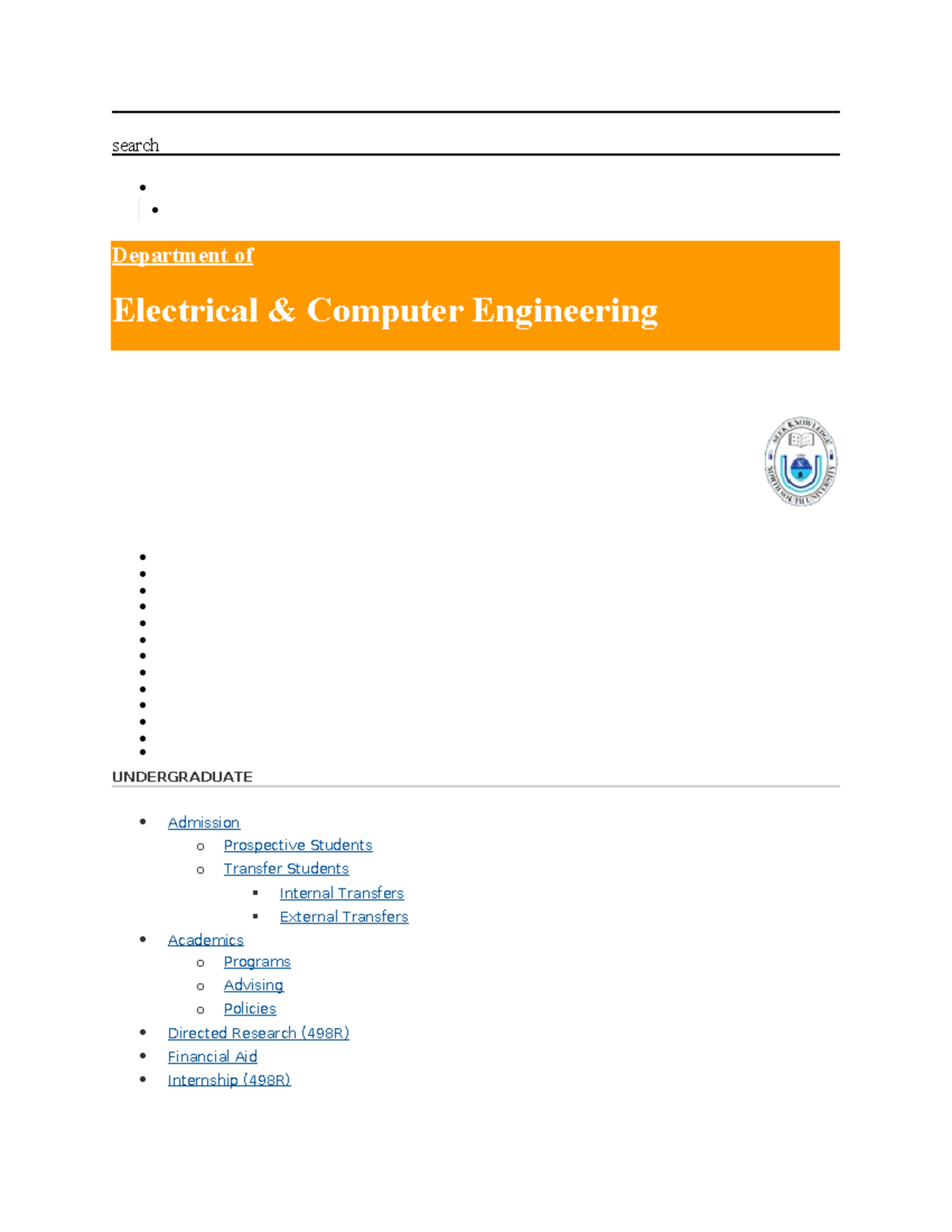 Nsuchem 101 - search CONTACT US Department of Electrical & Computer ...
