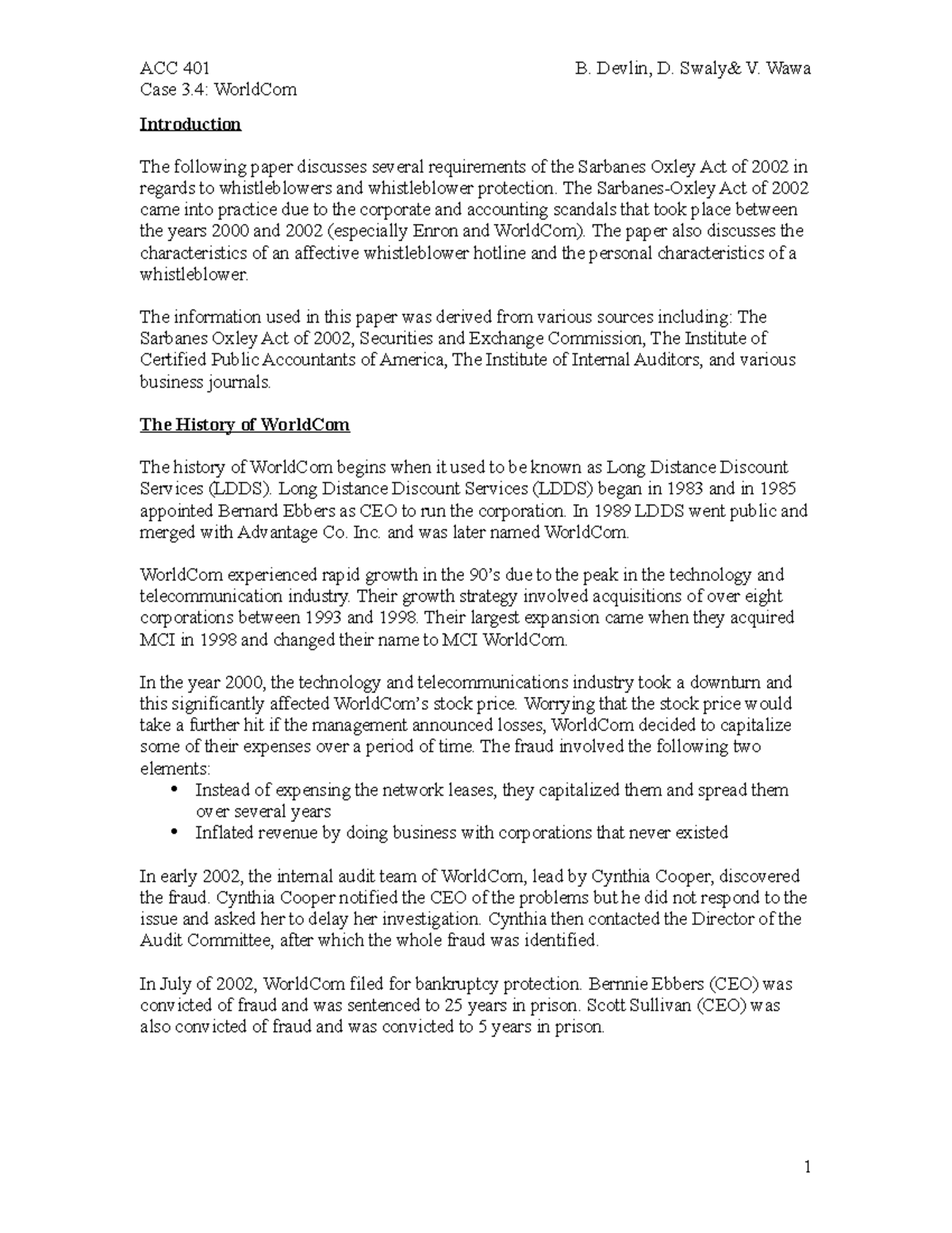 31153016 - Swaly, Dave r Brian Devlin Devanshu Swaly Vanessa Wawa ACC ...