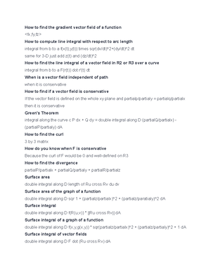 An Nguyen - Calculus III - Part 4 - curl f meaningless; curl only for ...
