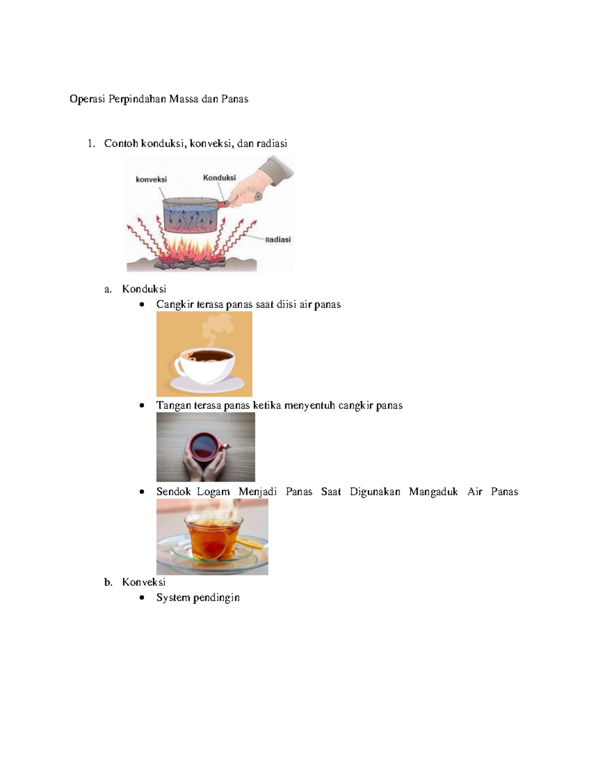 Operasi Perpindahan Massa DAN Panas - Perpindahan Panas - Operasi ...