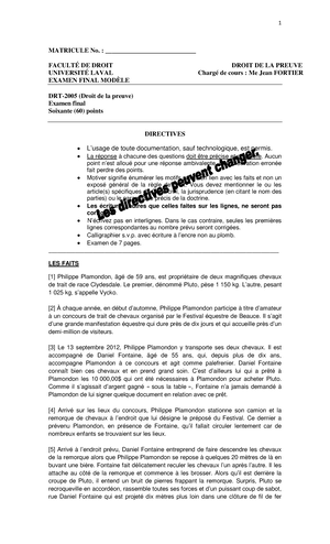 Preuve - Annexes Partie 1 - JOUR 1 : ÉLABORATION DE LA THÉORIE D’UNE CAUSE Présentation générale ...