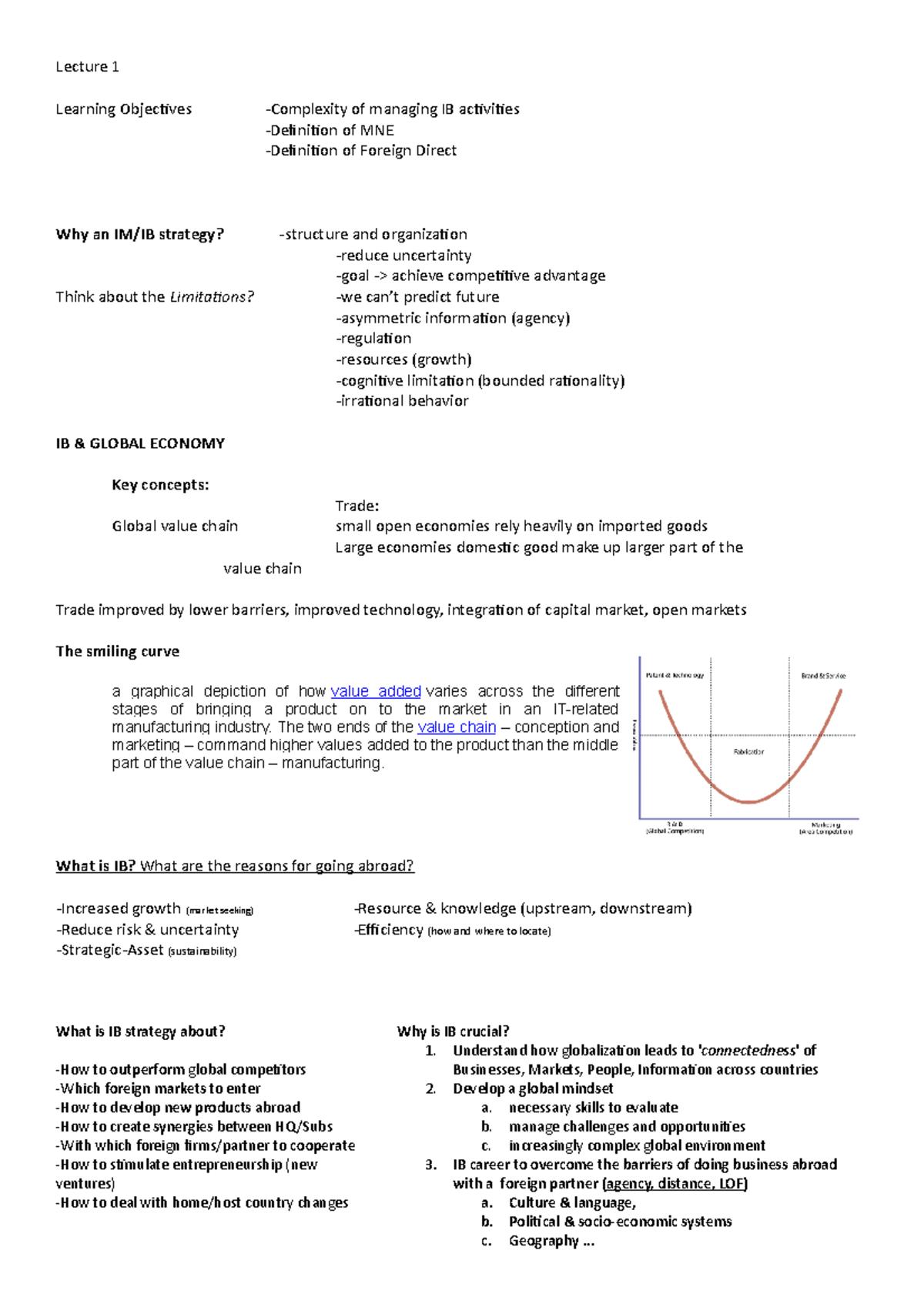 Lecture slides 2 - Lecture 1 Learning Objectives -Complexity of ...