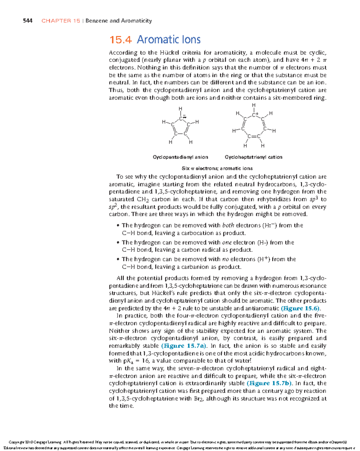 Organic Chemistry (192) - 544 CHAPTER 15 | Benzene and Aromaticity 15 ...