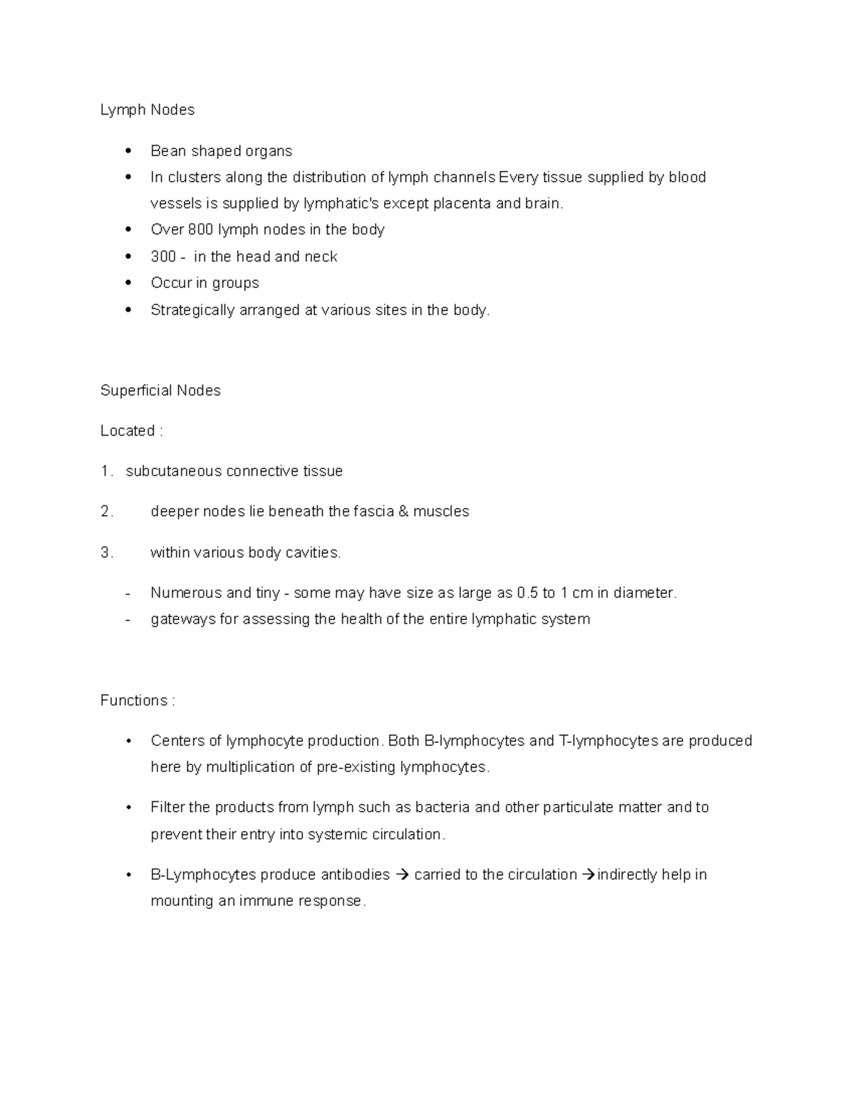 Lymph Nodes lymphoma - Summary Davidson's Essentials of Medicine ...