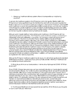 CHN PPT - community health nursing 2 interview - Presented on the ...