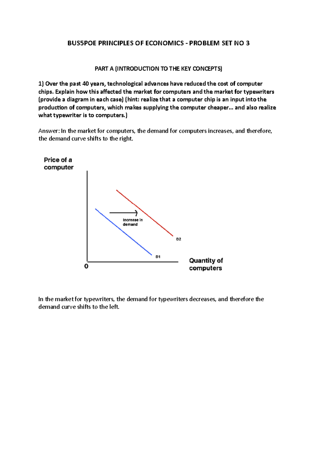 BUS5POE - PS 4 - Economics Tutorials - BUS5POE PRINCIPLES OF ECONOMICS ...