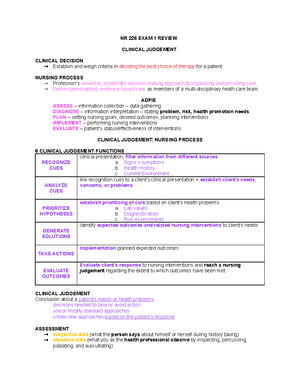 Funds Edapt UNIT 1 PART 1 - Parts of the Nursing Diagnosis Which are ...