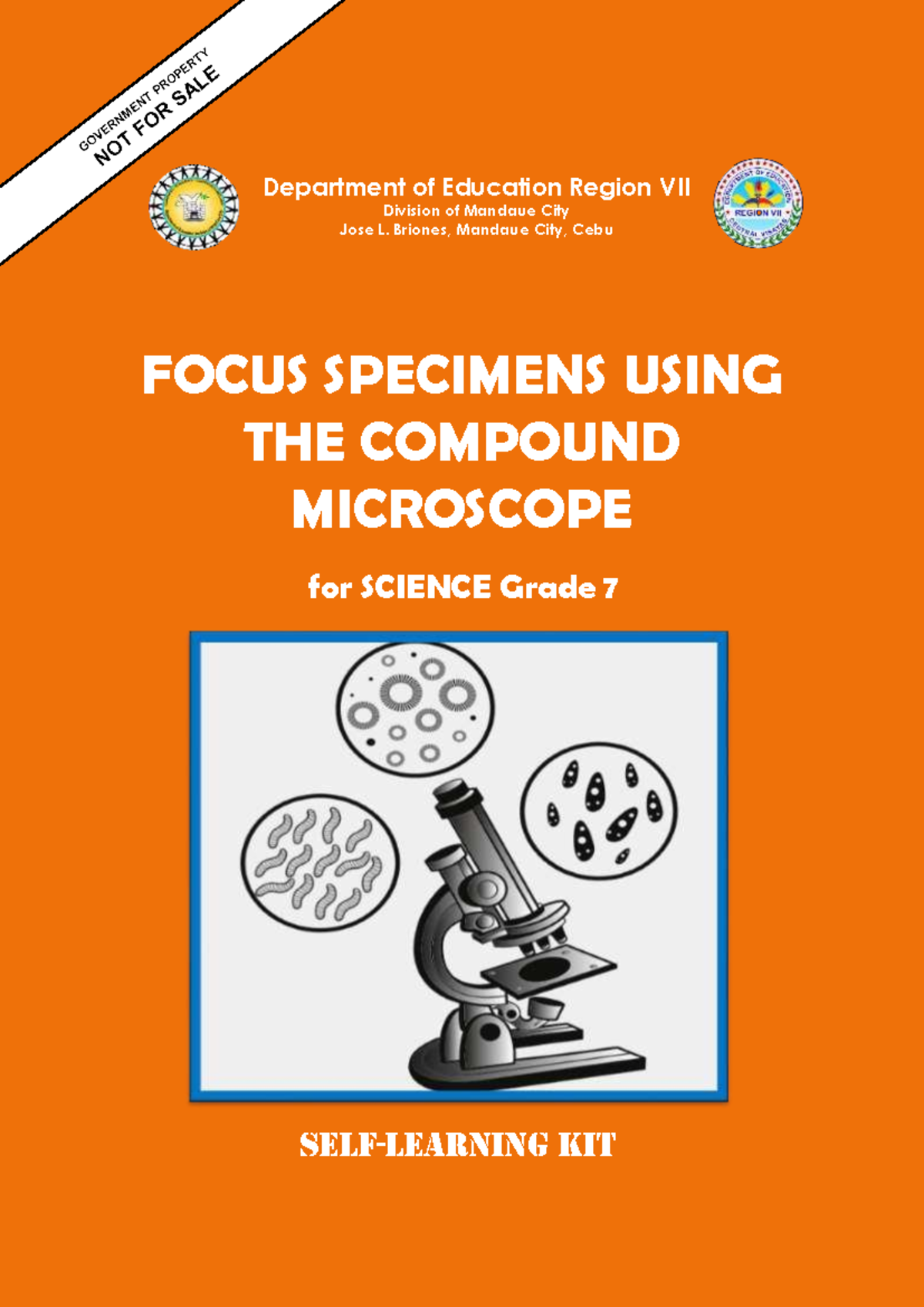 Science 7 q2 slk2 focus specimens v1 - Department of Education Region ...