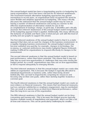 Examples FMA-9 - practice material - Example: Basic Variances and ...