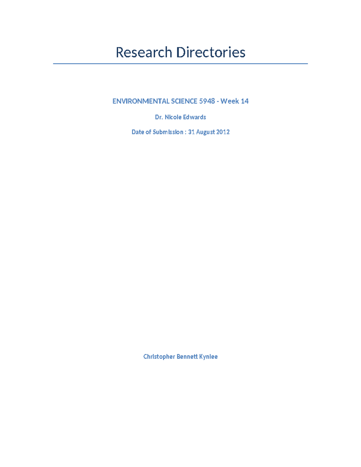 Environmental Science-5948-Research Directories - Research Directories ...