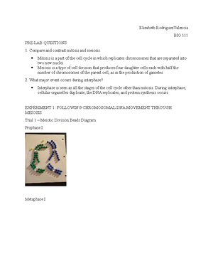Lab 10 - Dr.Poe - Elizabeth RodriguezValencia Bio lab-10. PRE-LAB ...