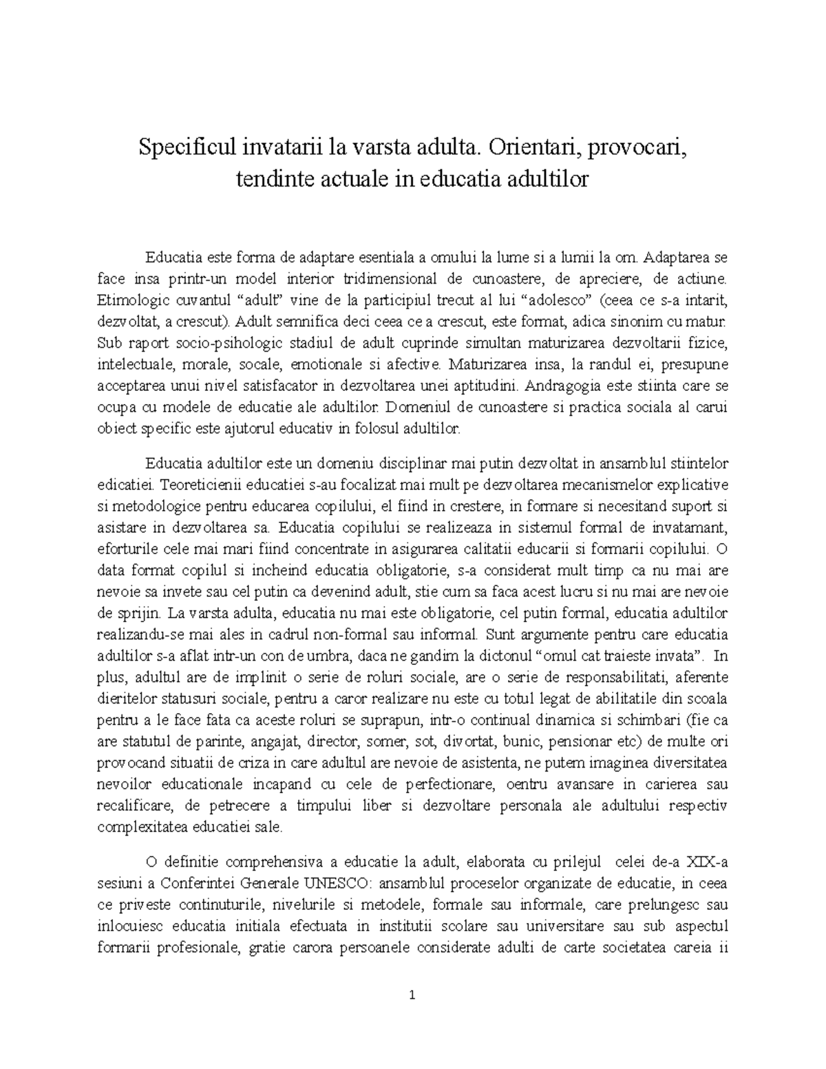 416575728 Specificul Invatarii La Varsta Adulta Orientari Provocari ...