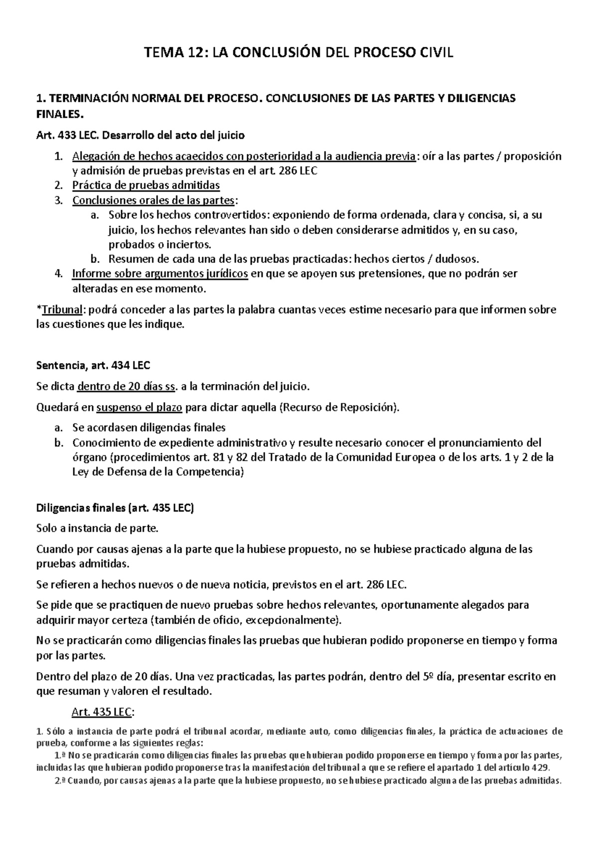 TEMA 12. Conclusión Proceso - Warning: TT: undefined function: 32 TEMA ...