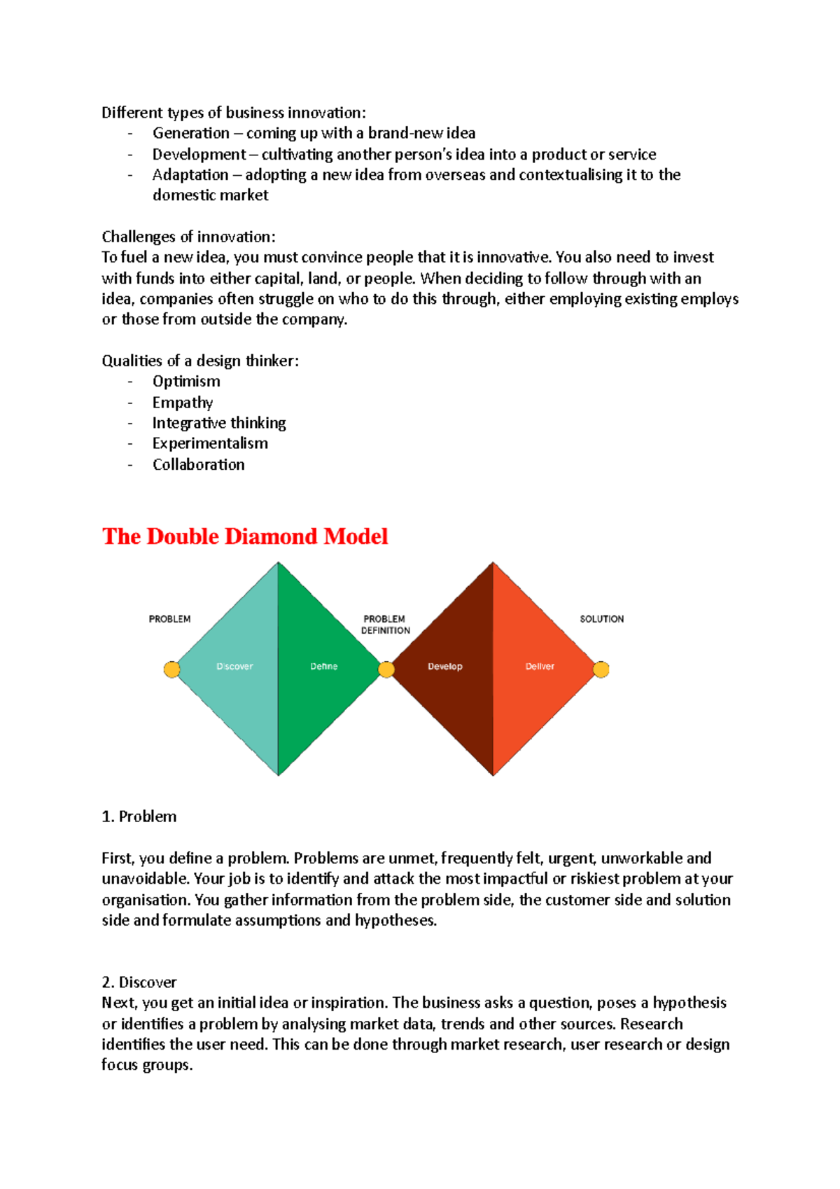 Week 11 tutorial - tut 11 notes - Different types of business ...