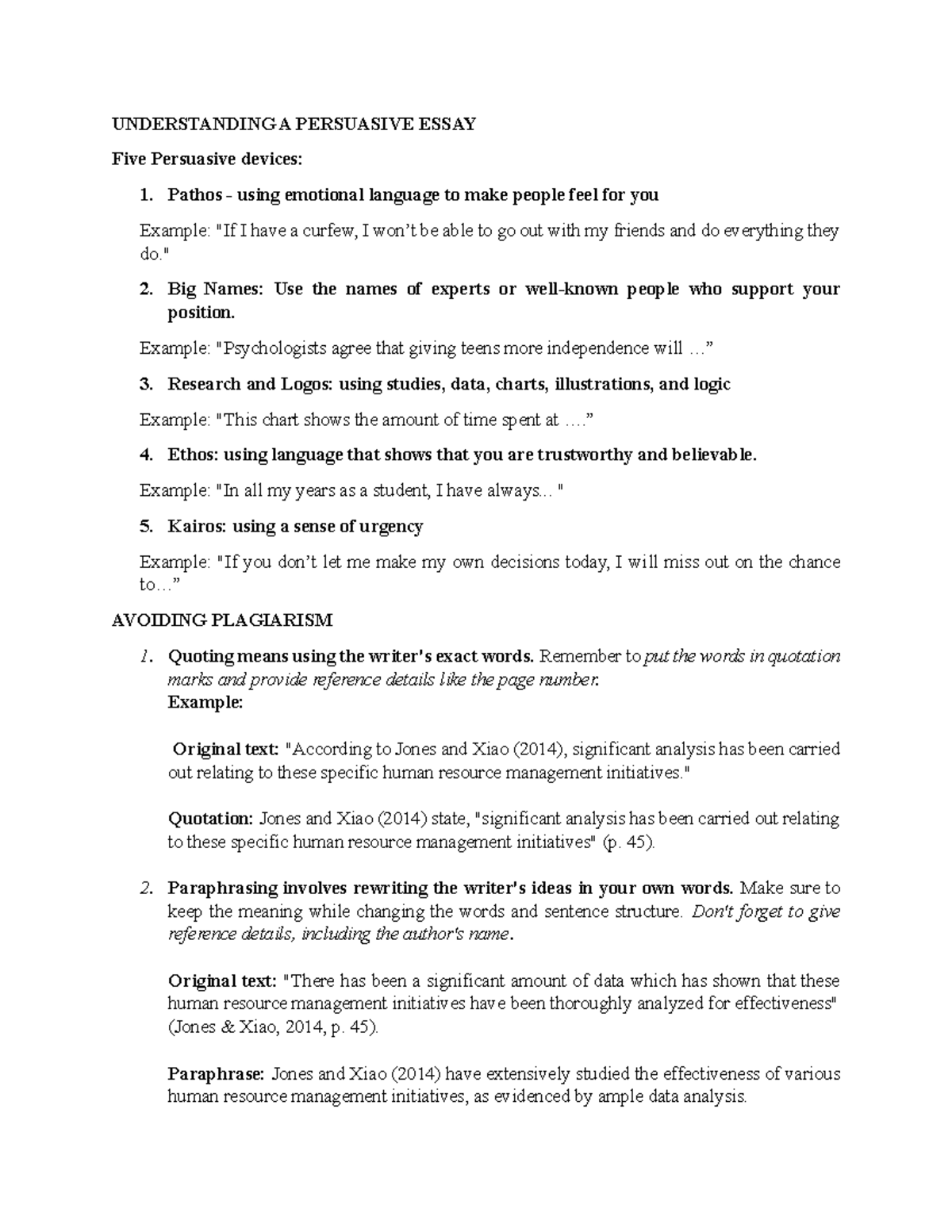 P3- Lessons - will be used as reference - UNDERSTANDING A PERSUASIVE ...