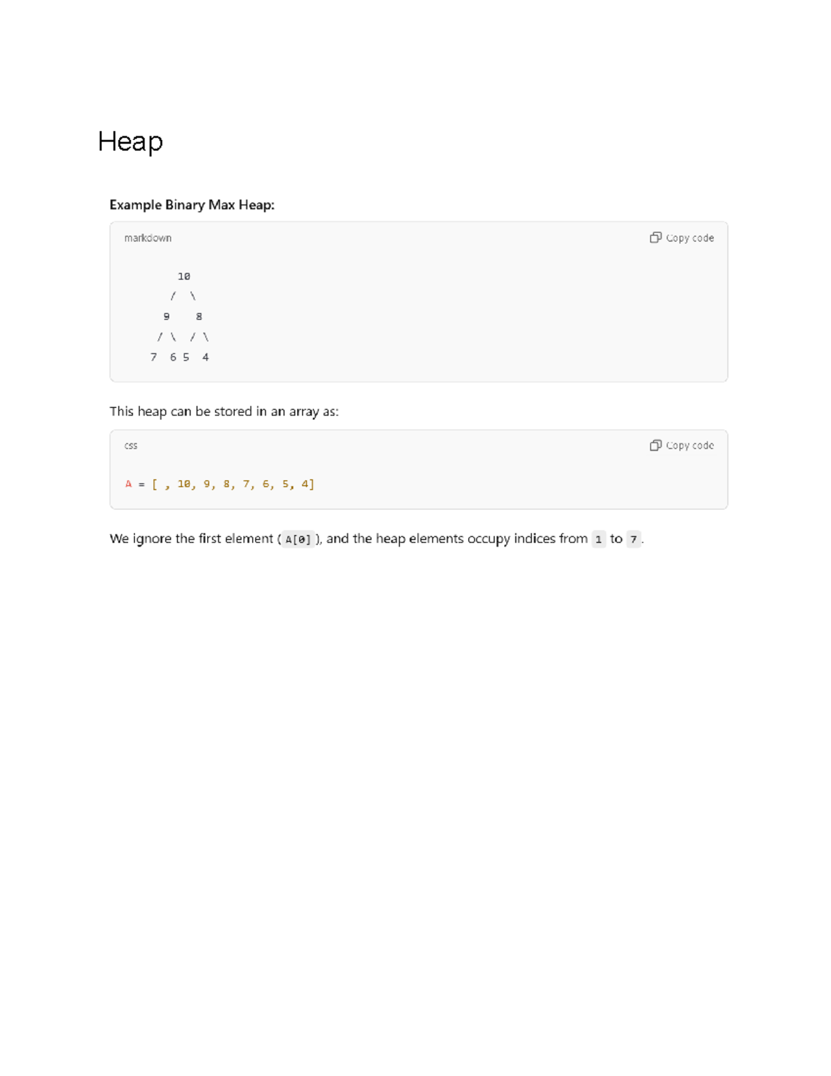 Visualgo 2 - Heap BST *RANK IS 1-BASED in visualgo If no right child: - Go left parent all the ...
