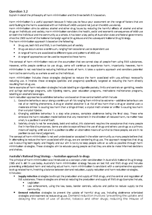 [Solved] Briefly explain at least 2 social constructs of the AOD sector ...