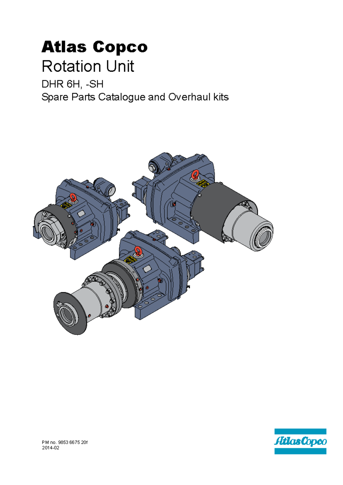 9853 6675 20f Spare Parts Catalogue DHR 6H SH - Atlas Copco Rotation ...