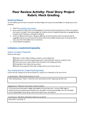 My Final Story Script - Narrator: .. welcome back to 1 Hour Florida ...