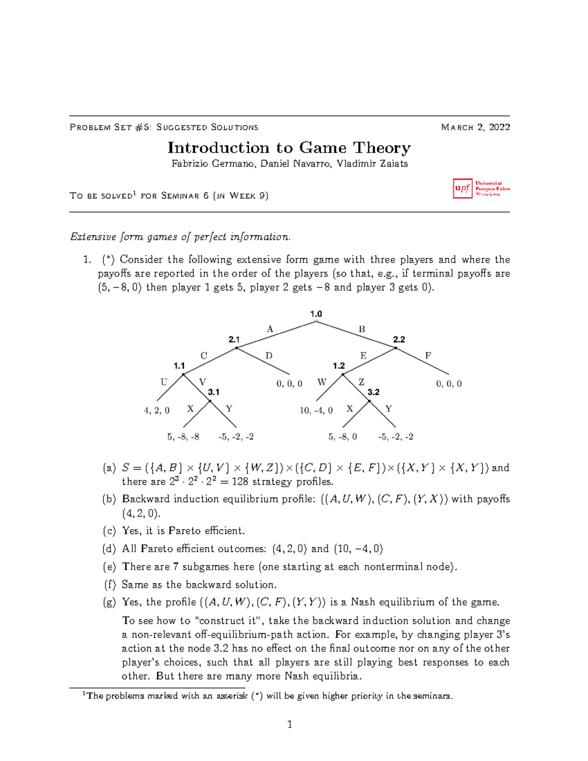 S5 - Seminar 5 Solutions - Problem Set #5: Suggested Solutions March 2, 2022 Introduction to ...