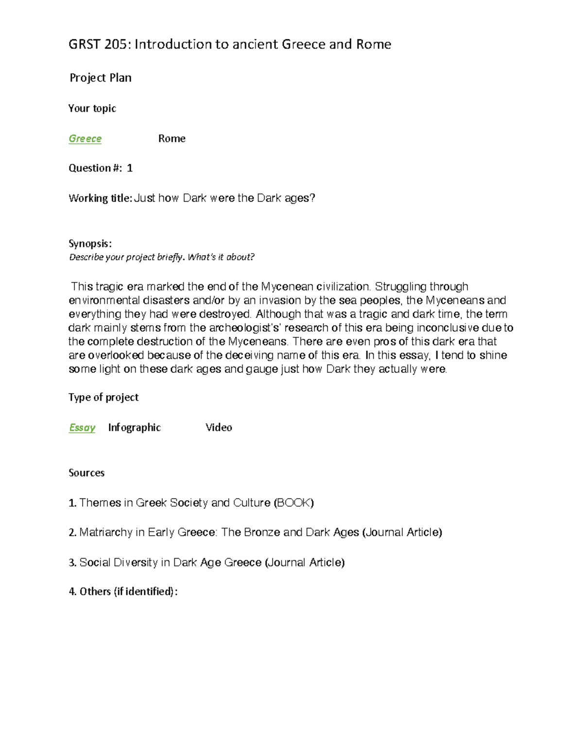 Final Project Outline Final - Warning: TT: undefined function: 32 Warning: TT: undefined ...