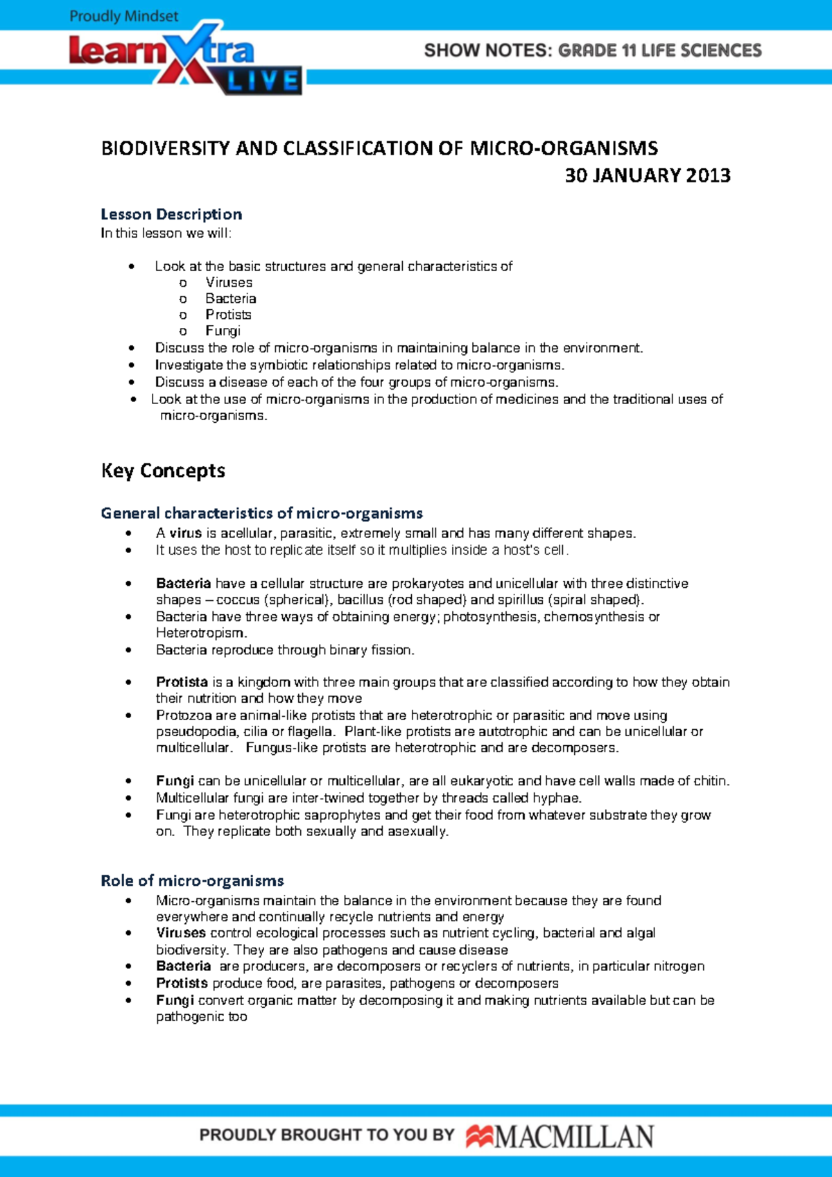 1732 fdoc - Under Graduate Degree Semester module NQF level: 5 Credits ...