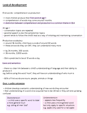 Crib sheet - Studocu