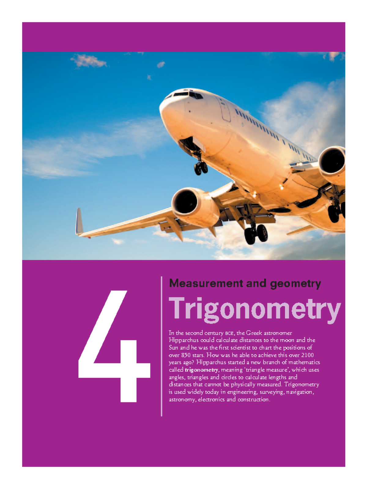 Pdfcoffee - jnnnnnnn - ####### Measurement and geometry Trigonometry In the second century BCE ...