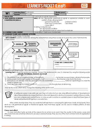 Unit-Standards-and-Competencies-Diagram - Quarter 2 - UNIT STANDARDS ...