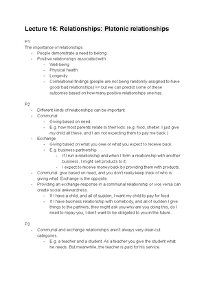 2019- Psycun 2640 Introduction To Social Cognition-lecture notes ...
