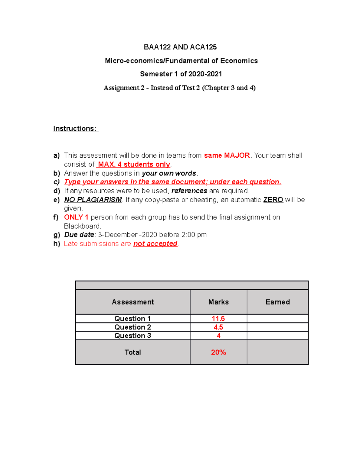 Assignment Two Chapter 3 and 4 Questions - Software project - StuDocu