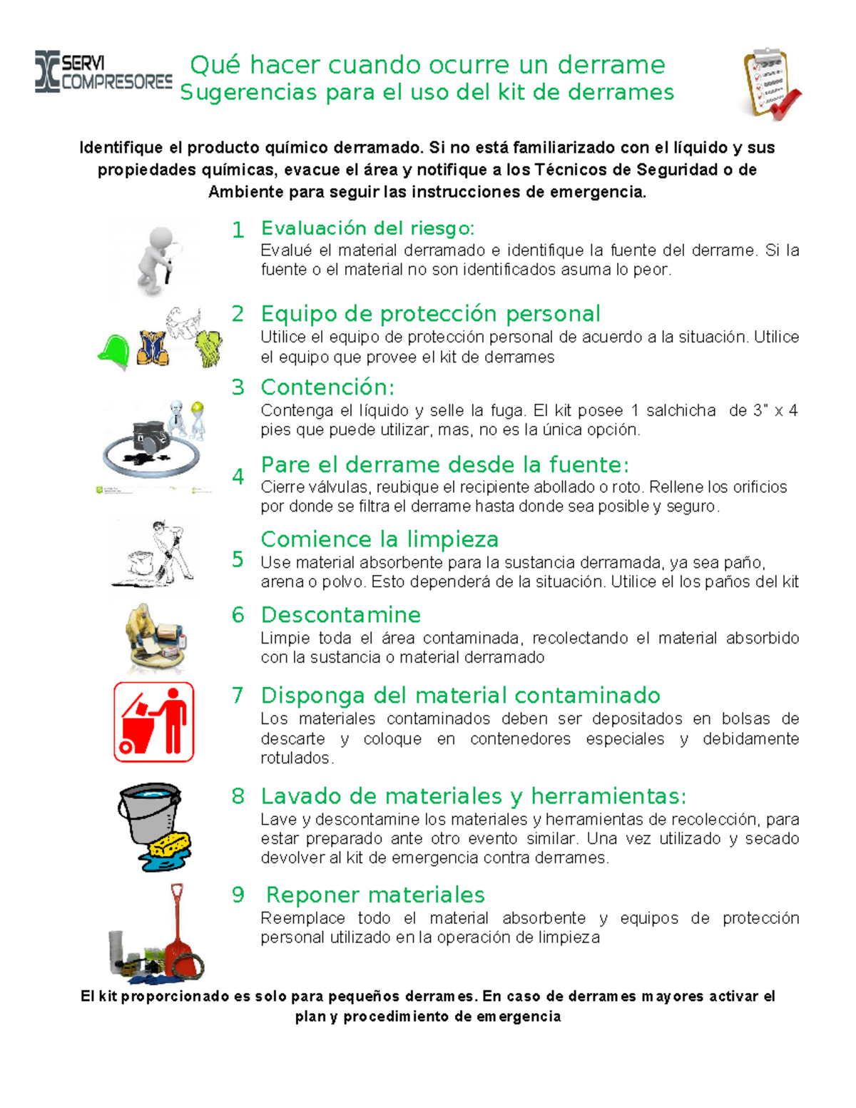 Afiche de Que Hacer Cuando Ocurre Un Derrame - Qué hacer cuando ocurre un derrame Sugerencias ...