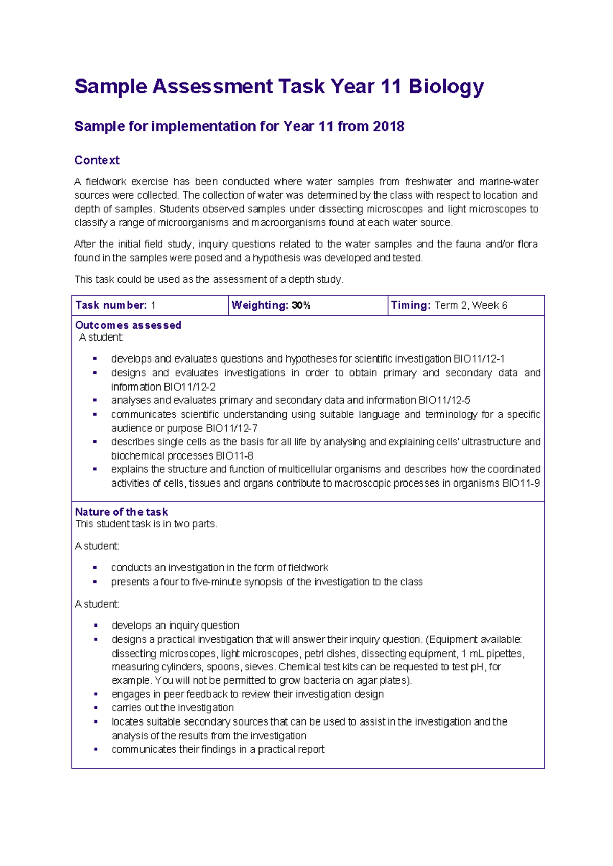 Biology-stage-6-year-11-sample-assessment-task-notification-module-1 ...