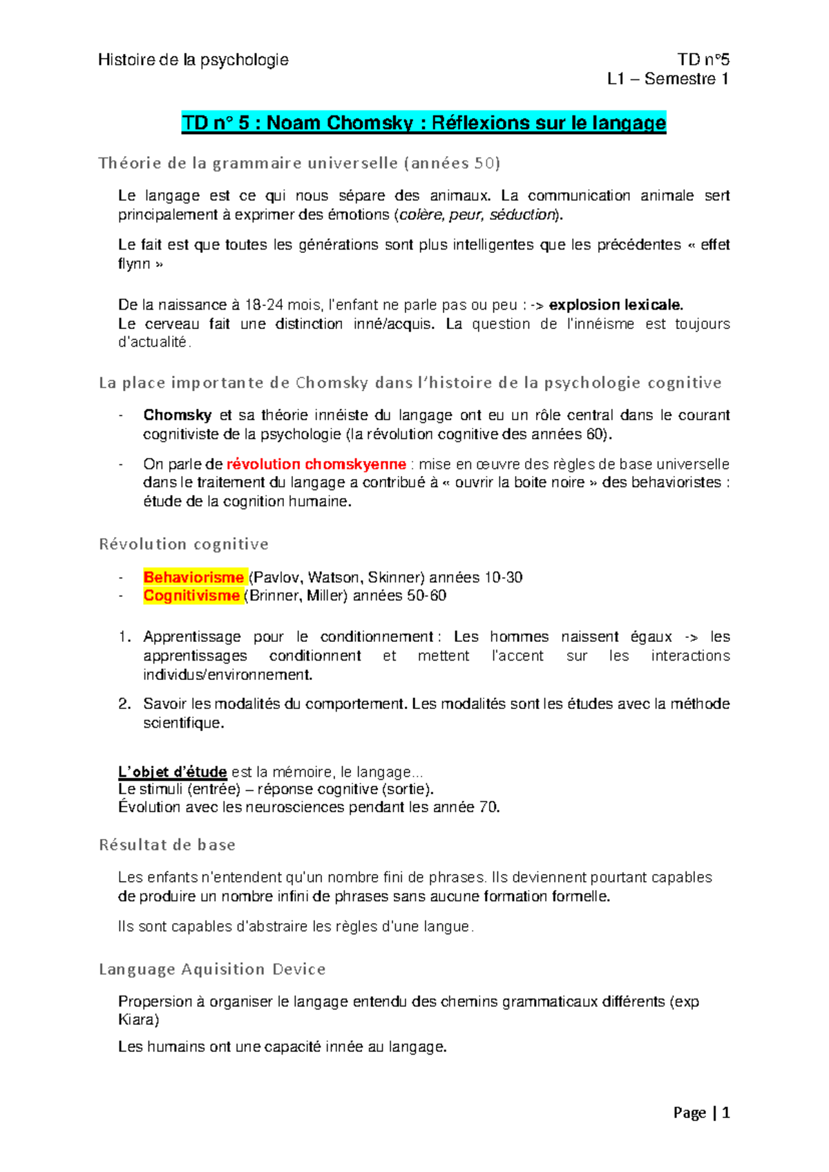 Noam Chomsky - Réflexions sur le langage - Warning: TT: undefined function: 32 Warning: TT ...