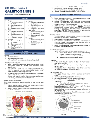 Devbio Lab Reviewer - Covers the development of various organisms and ...