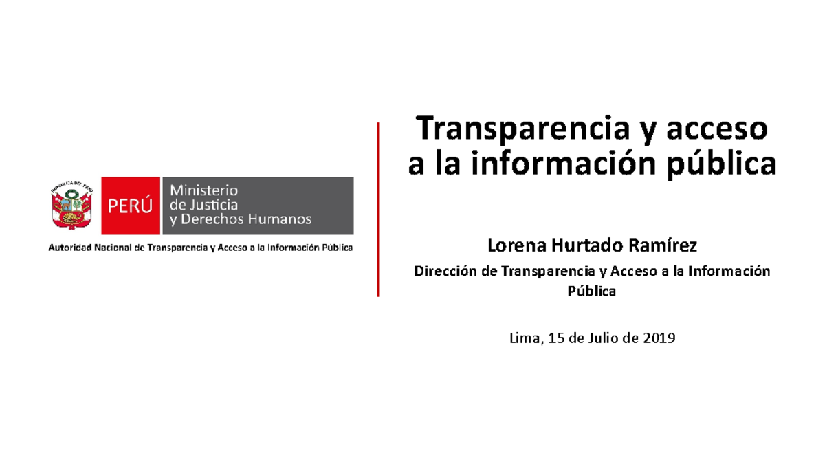 Transparencia acceso informacion publica 190715 - Transparencia y ...