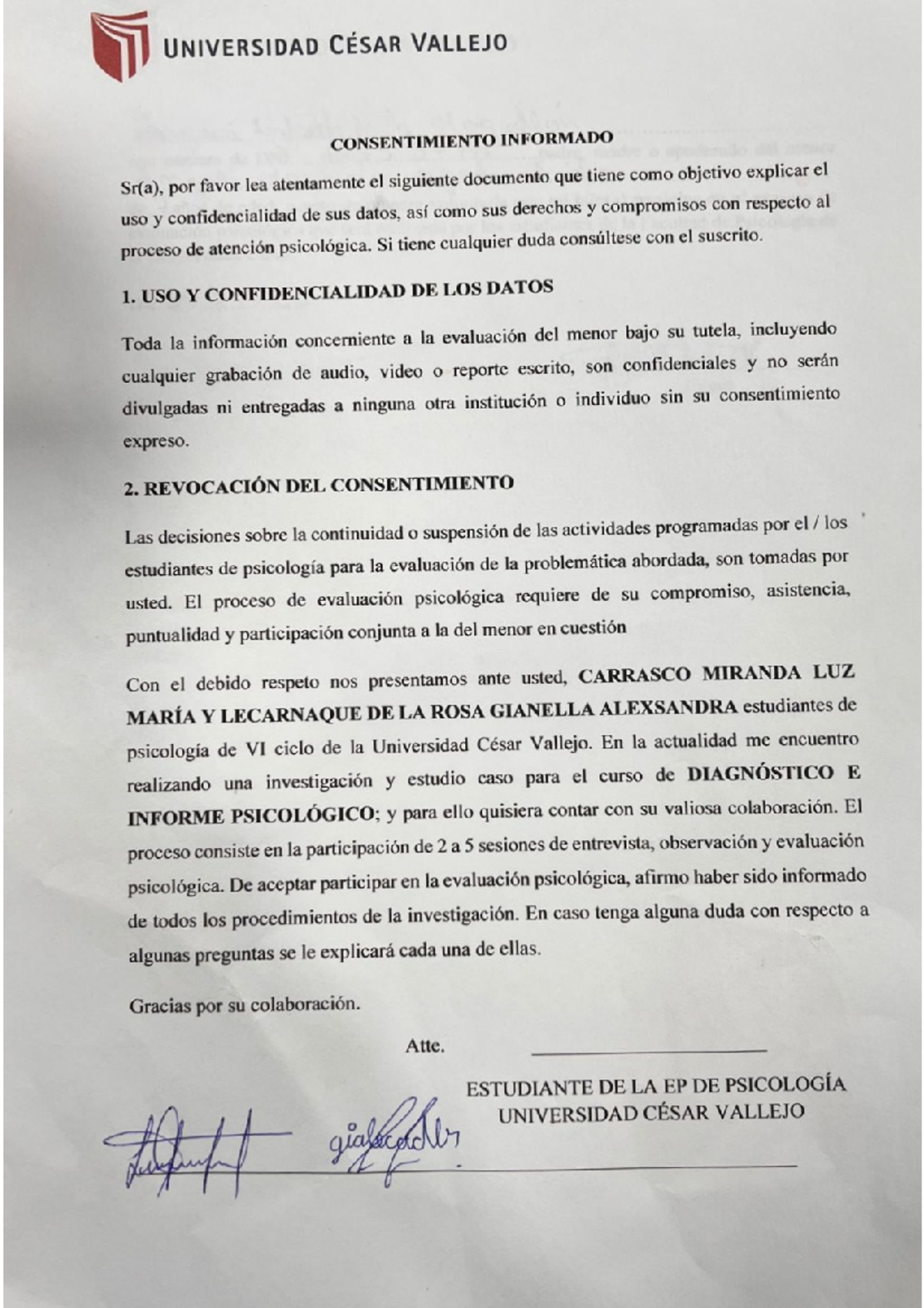 Image to pdf 11092023 194639 - Diagnóstico e Informe Psicológico - Studocu