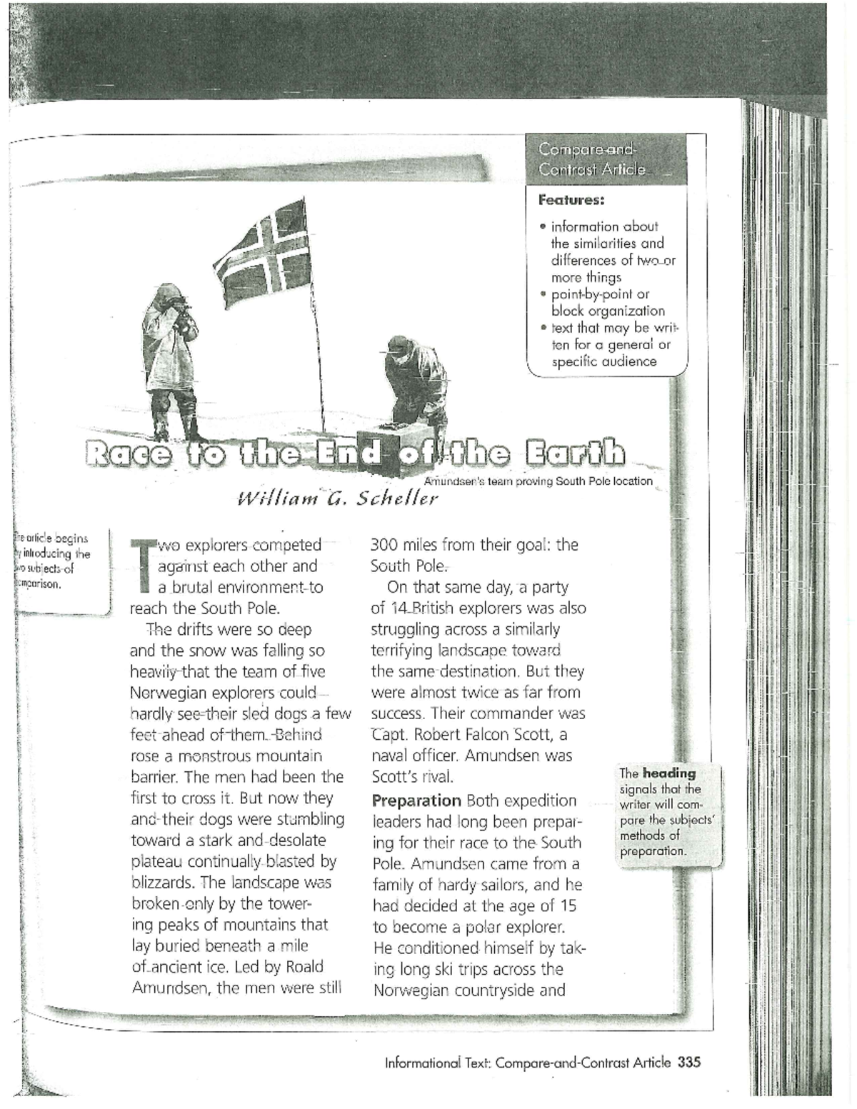 Race to The End of The Earth text - ENGL4000 - Studocu