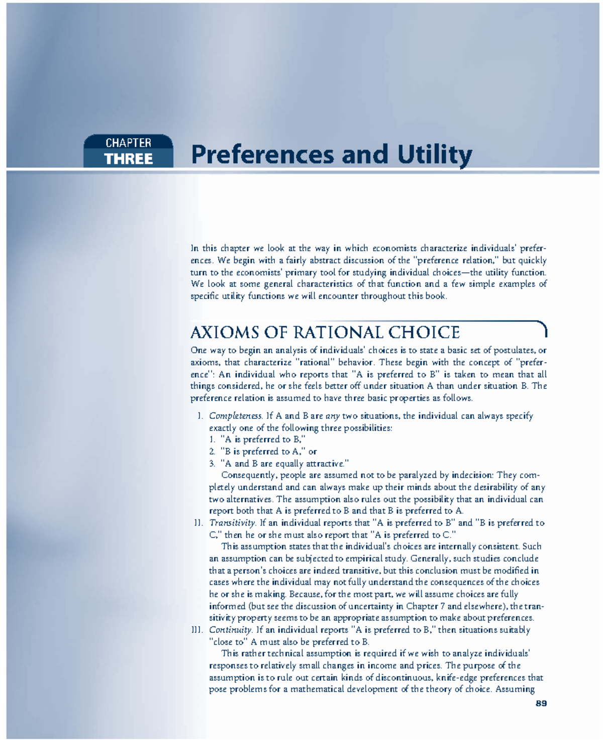 Delete Pages 5 - Rtygf thhi. Hhb - CHAPTER THREE Preferences and ...