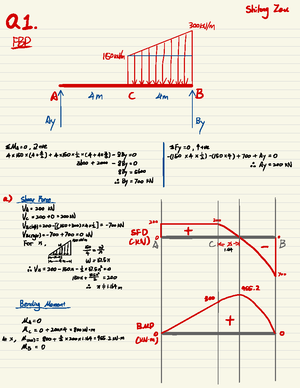Mechanics of Solids Formula Sheet and Properties of Materials - Shear Average direct shear ...