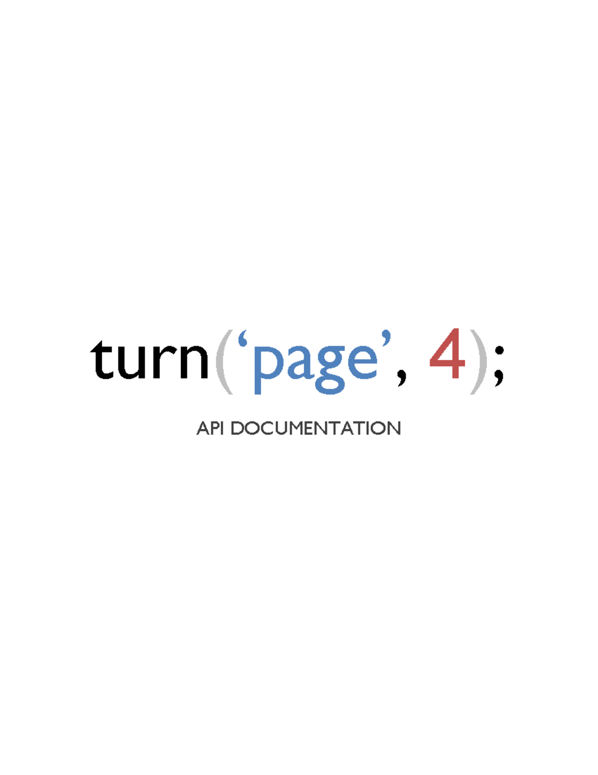Turnjs 4-api-docs - flip book html css js - turn(‘page’, 4 ); API ...