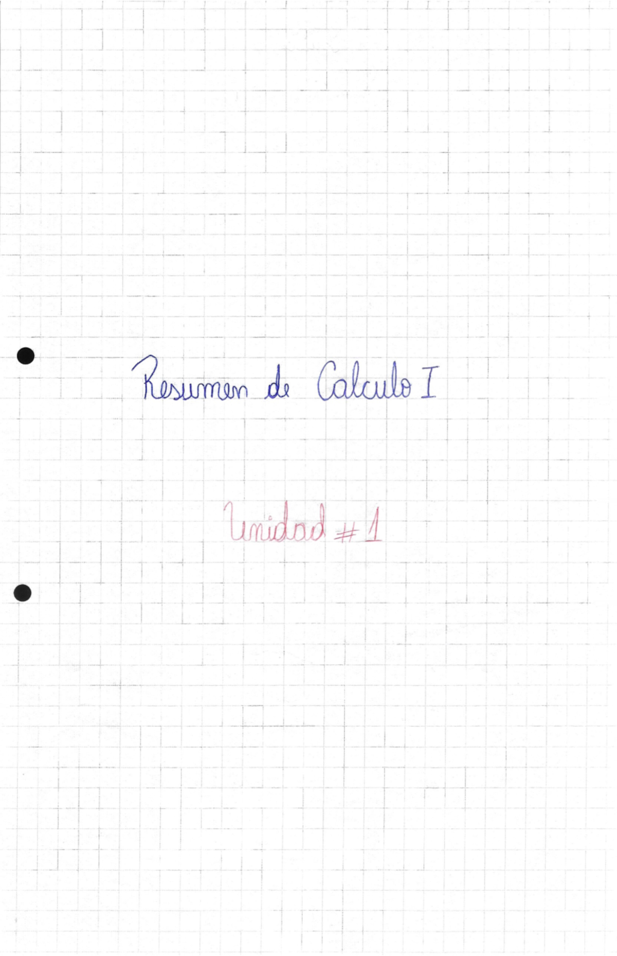 Resumen Calculo l Unidad #1 2023-11-24 17 23 30 - Resumen de Calculo I unidad 1 Resumen de ...